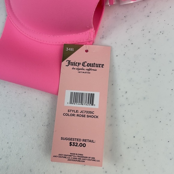 Juicy Couture | Intimates & Sleepwear | Juicy Couture Intimates Push Up ...